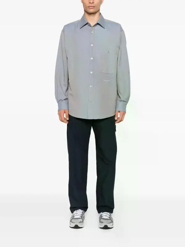Stone Island Patch-pocket Button-down Shirt