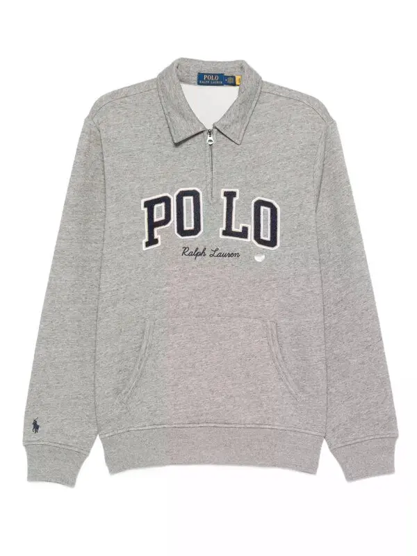 Polo Ralph Lauren Polo-neck Sweatshirt - Grey