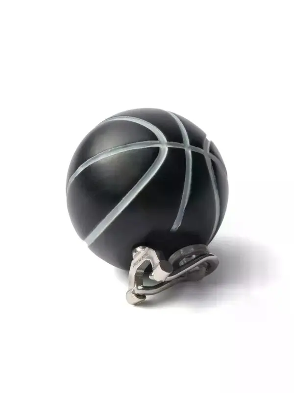 Prada Basketball Clip-on Single Earring