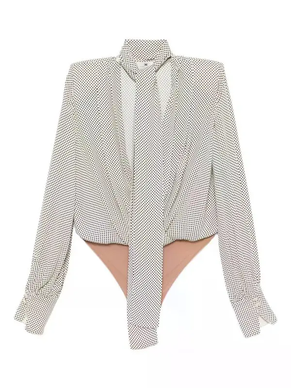 Elisabetta Franchi Polka-dot Blouse