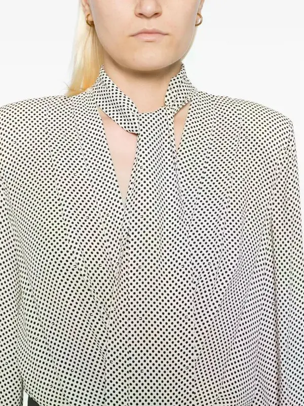 Elisabetta Franchi Polka-dot Blouse