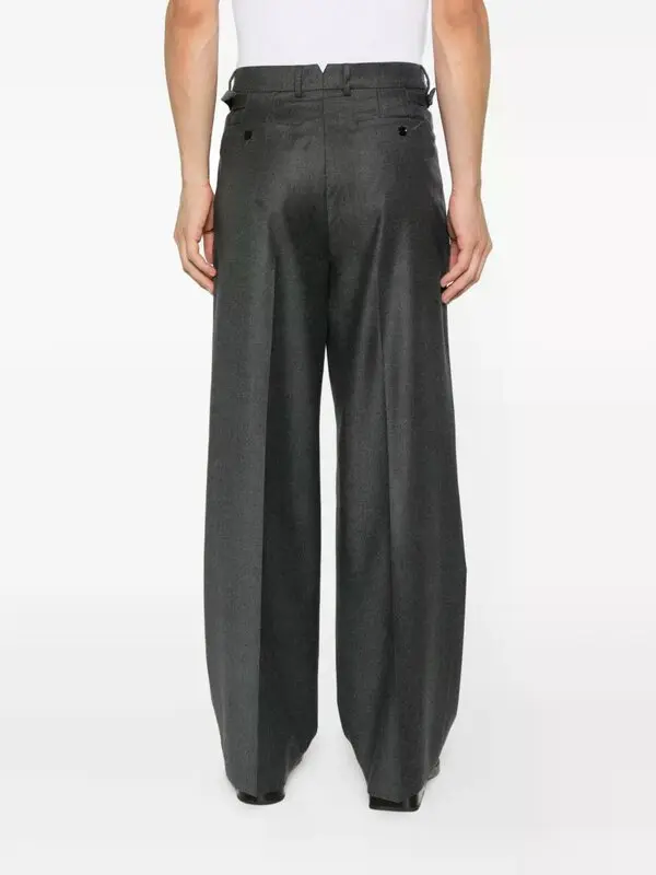 Ami Pleated Tab Trousers