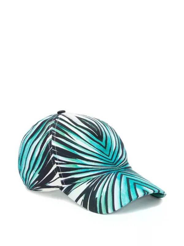 Roberto Cavalli Printed Baseball Cap - Blue