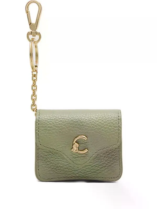 COCCINELLE Grained-leather Case - Green