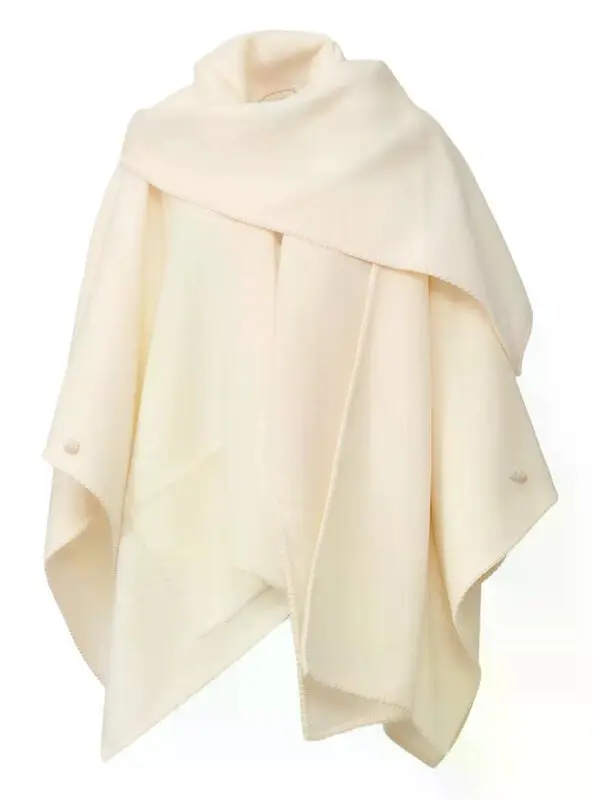 Fabiana Filippi Draped Cape With Pockets