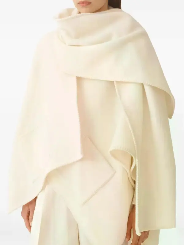 Fabiana Filippi Draped Cape With Pockets