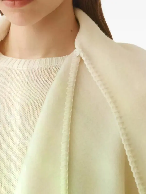Fabiana Filippi Draped Cape With Pockets