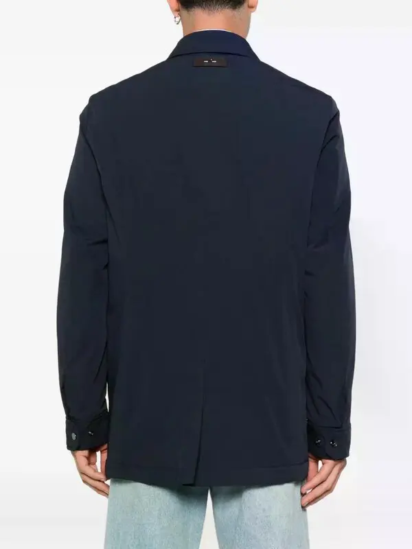 Paul & Shark Buttoned Welt-pocket Coat