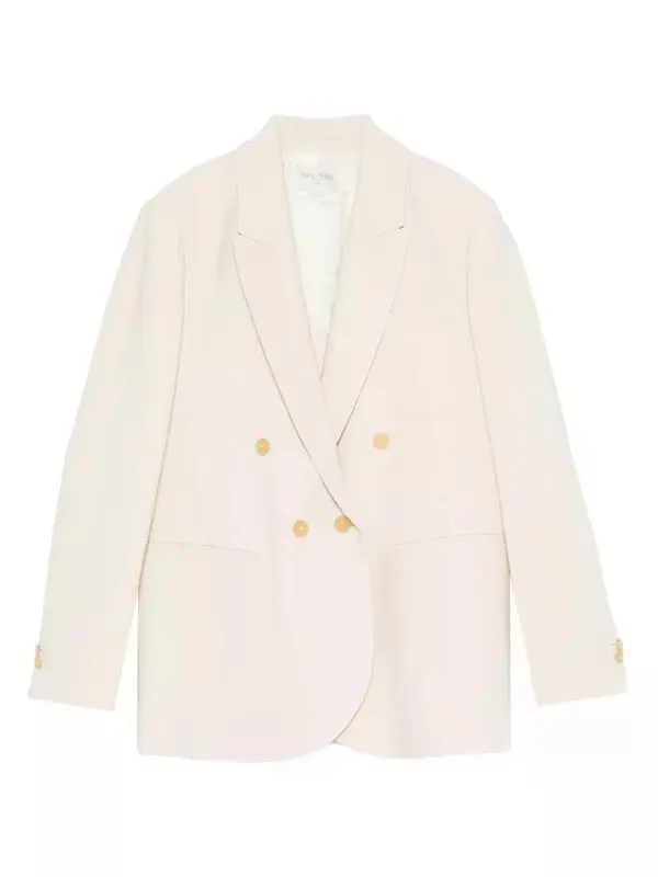 FORTE_FORTE Double-breasted Button Jacket