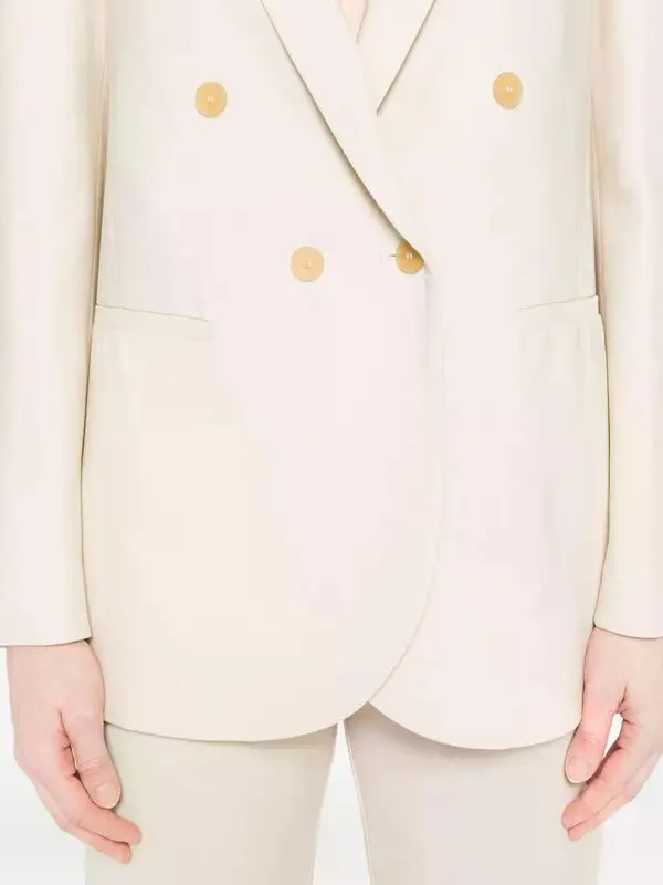 FORTE_FORTE Double-breasted Button Jacket