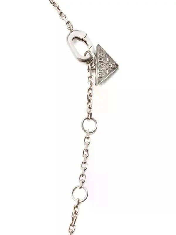 Prada Basketball Pendant Necklace