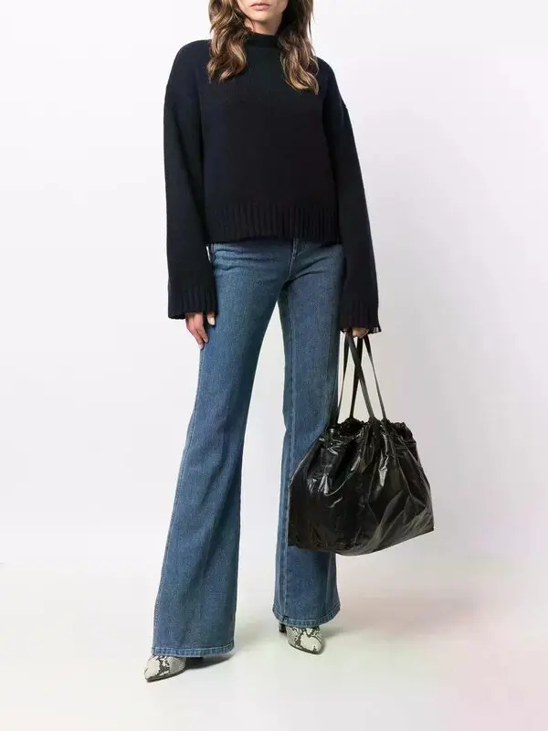 Extreme Cashmere Mock Neck Jumper