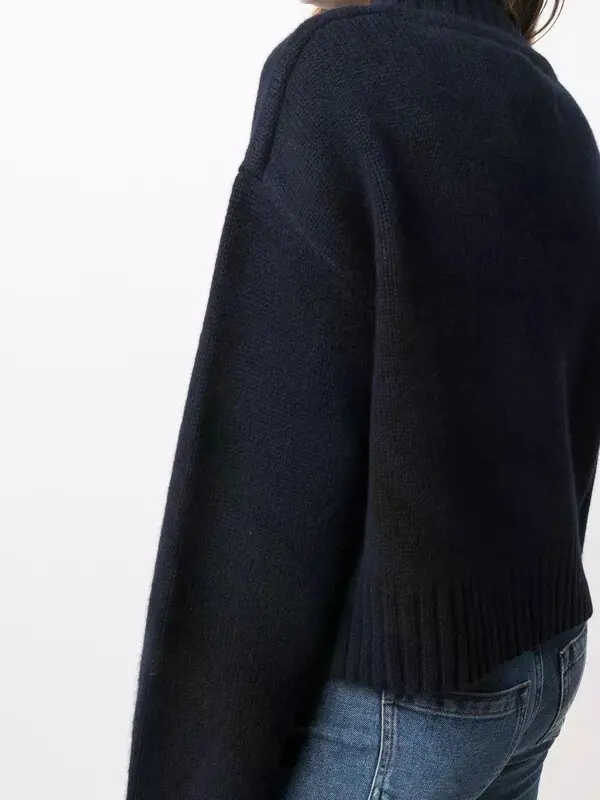 Extreme Cashmere Mock Neck Jumper