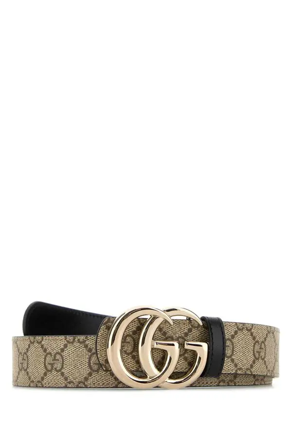 Gucci Gg Supreme Canvas Belt - Printed