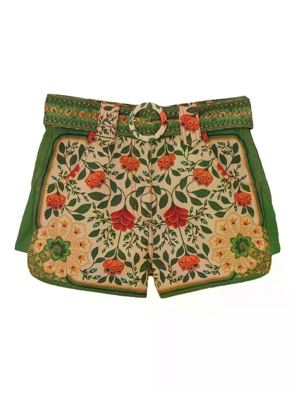 Farm Rio Floral-print Shorts