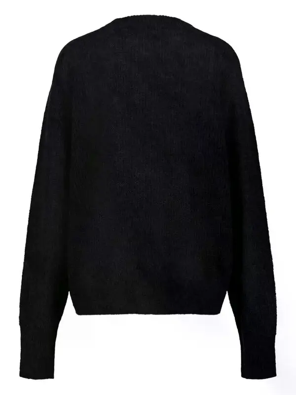 ROTATE BY BIRGER CHRISTENSEN Crew-neck Sweater With Logo Detail