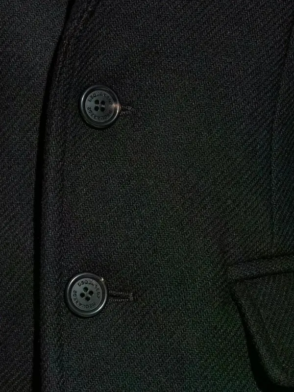 Dsquared2 Two-button Wool-blend Jacket