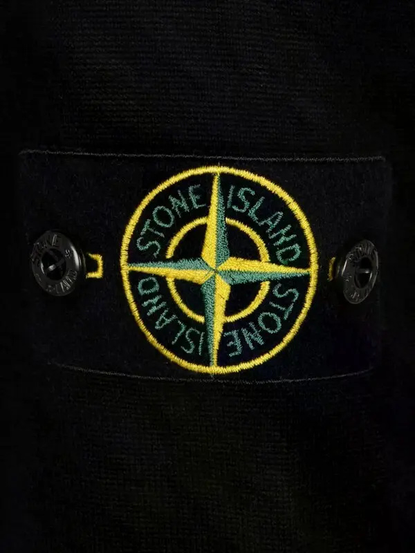 Stone Island Logo-patch Buttoned Cardigan