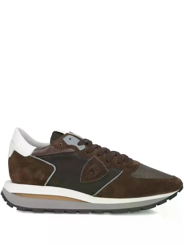 Philippe Model Tropez Haute Sneakers - Brown