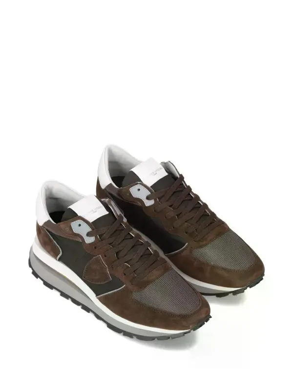 Philippe Model Tropez Haute Sneakers - Brown