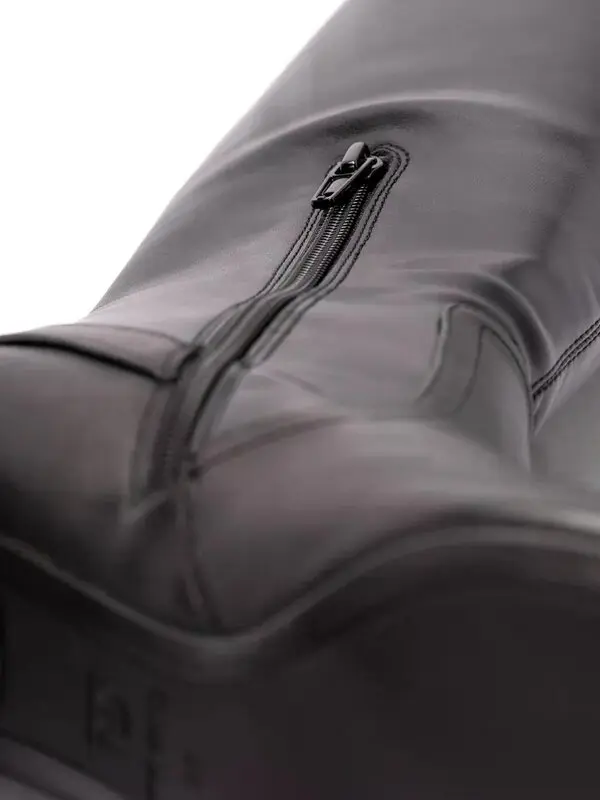 Pinko Buckle-detail Pointed-toe High Boots