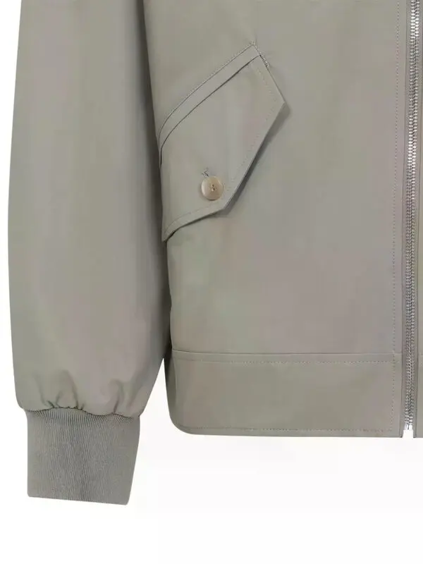 Givenchy Contrast-collar Bomber Jacket - Grey
