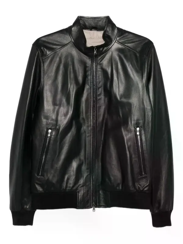 BARBA NAPOLI Dakota Leather Jacket
