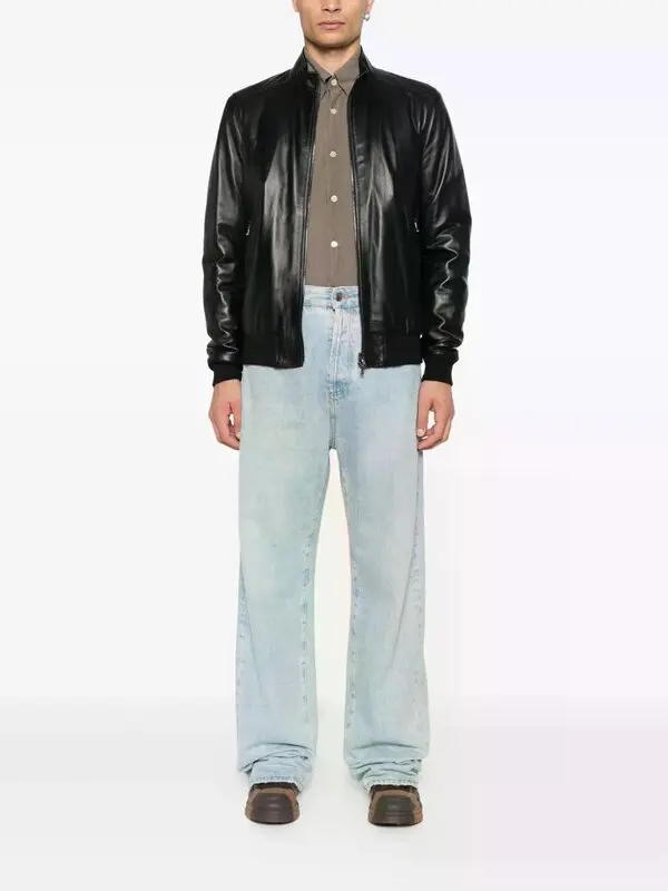 BARBA NAPOLI Dakota Leather Jacket