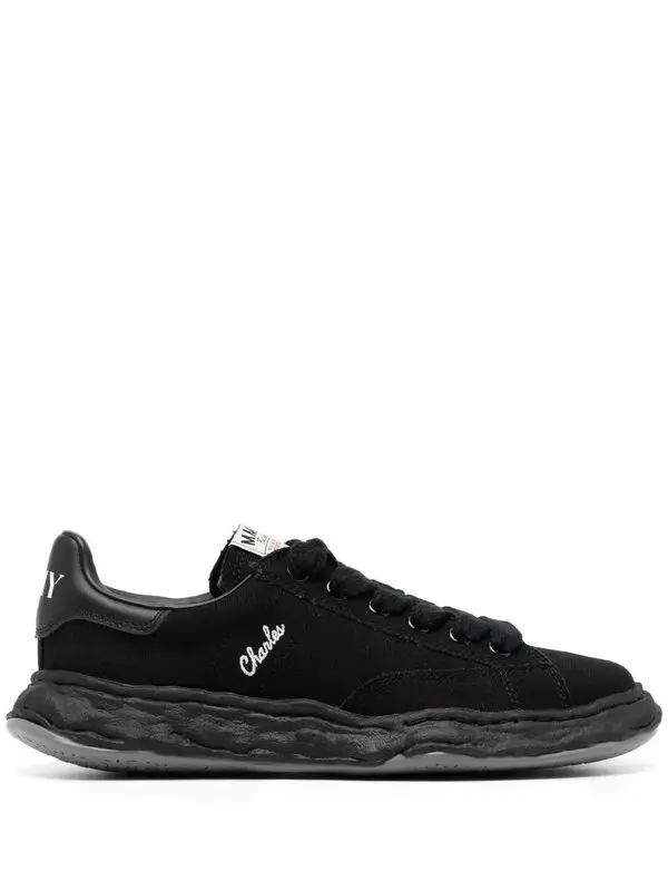 Mihara Yasuhiro Charles Lace-up Sneakers - Black