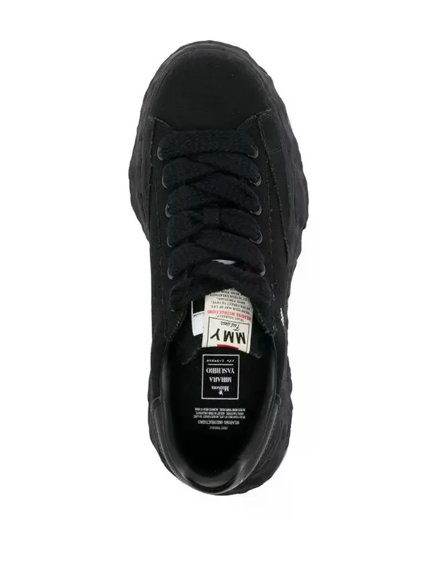 Mihara Yasuhiro Charles Lace-up Sneakers - Black