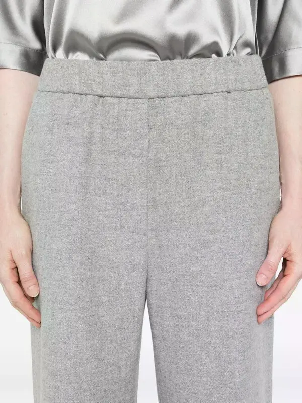 Peserico Elastic-waist Wool Trousers
