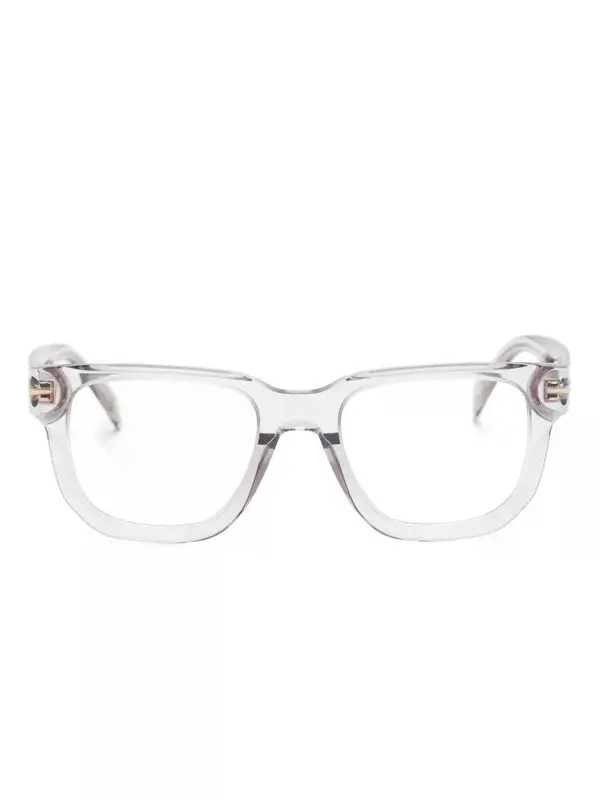 DB EYEWEAR BY DAVID BECKHAM Rectangle-frame Glasses - Grey