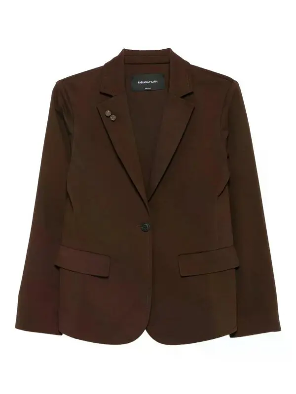 Fabiana Filippi Button Blazer