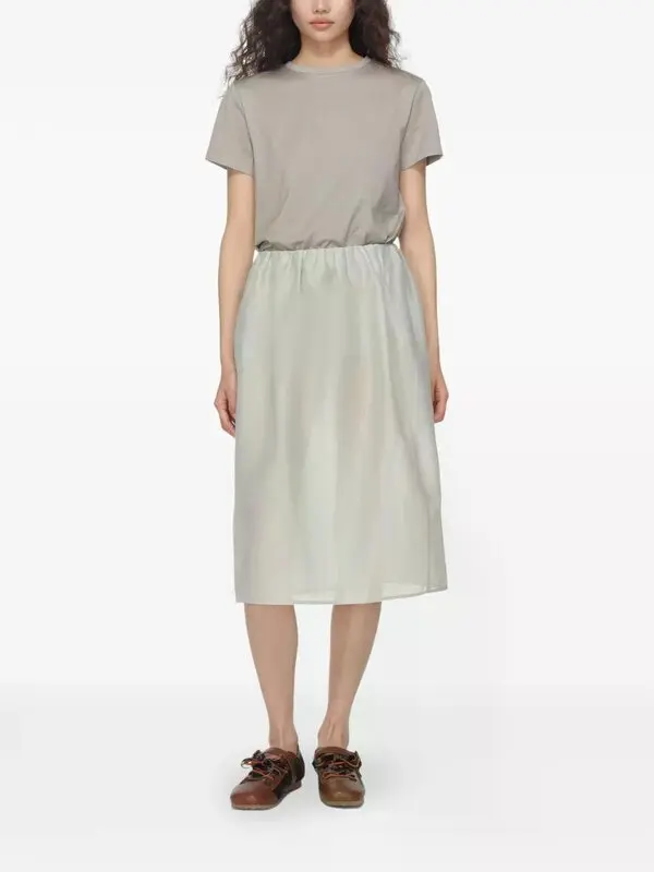 AMOMENTO Shirring Skirt