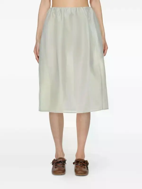 AMOMENTO Shirring Skirt