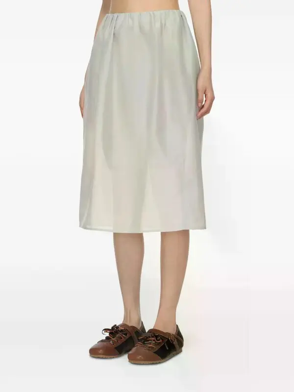 AMOMENTO Shirring Skirt