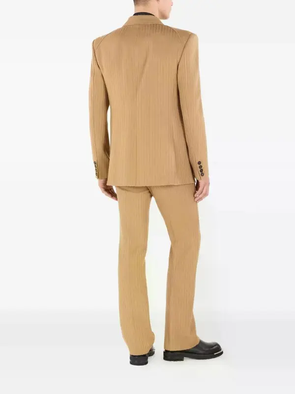 Roberto Cavalli Double-breasted Striped Blazer
