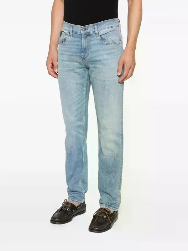 7 For All Mankind Pocket-detail Jeans - Blue