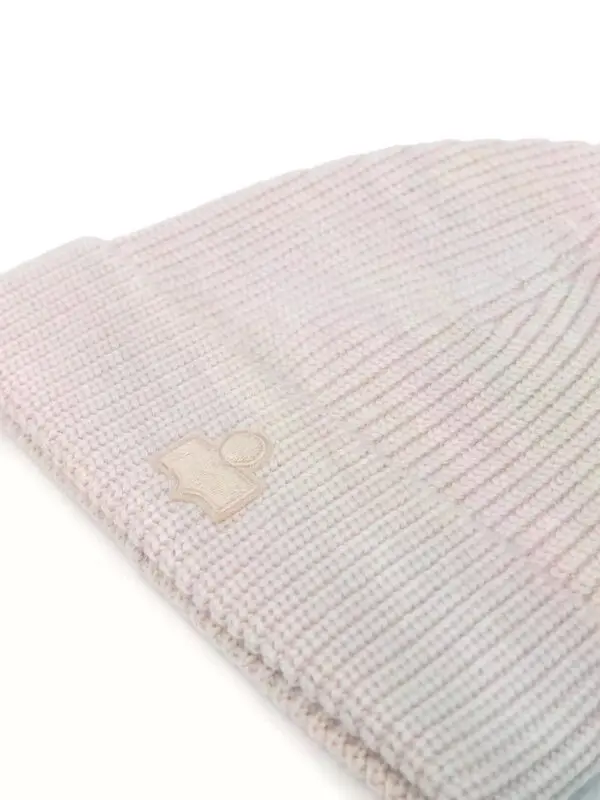Isabel Marant Étoile Logo Appliqué Ribbed-knit Beanie