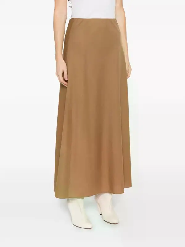 Alberta Ferretti High-waisted Midi Skirt
