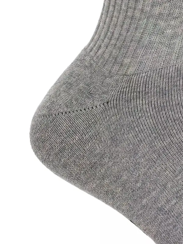 Dsquared2 Logo-embroidered Ribbed Socks