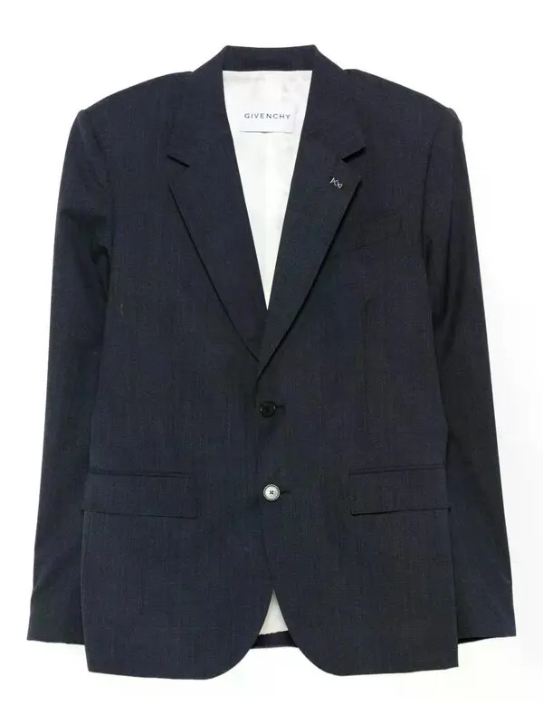 Givenchy Wool Blazer - Blue