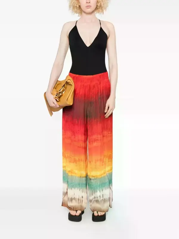 Alice + Olivia Larissa Open Pleat Pants