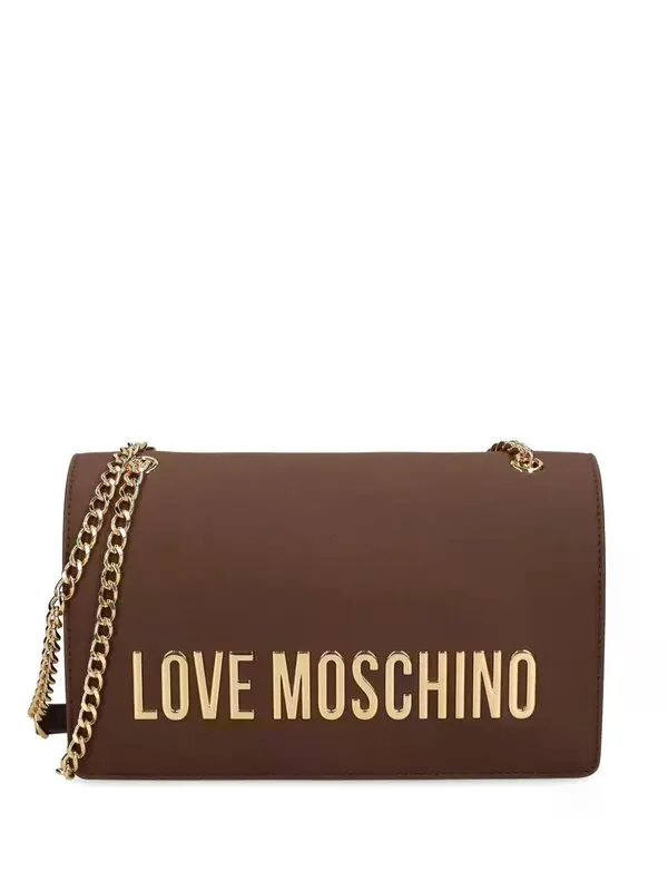 Moschino Logo-plaque Chain-strap Cross Body Bag