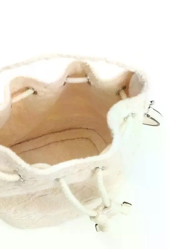 Tory Burch Cotton-blend Bucket Bag - Neutrals