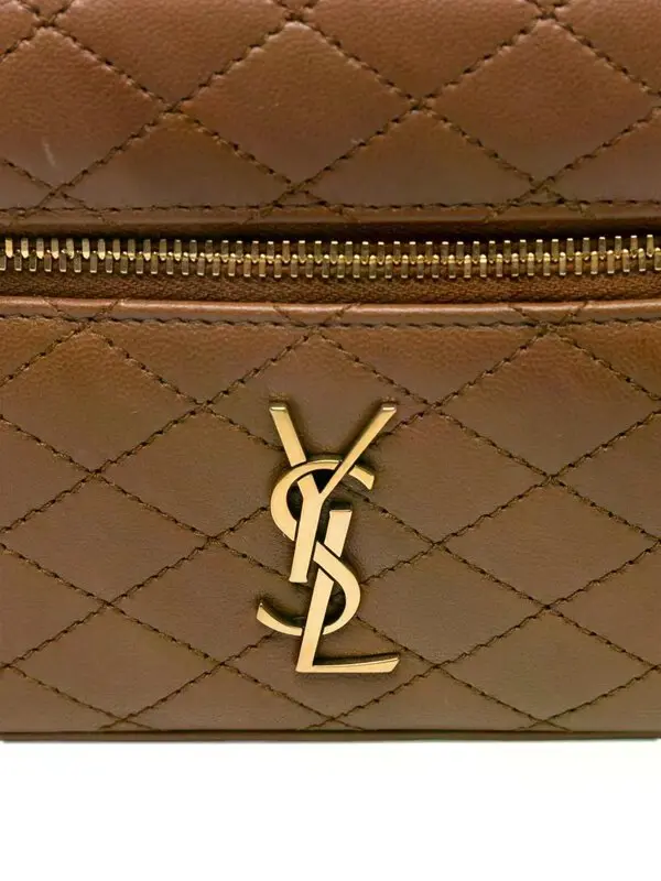 Saint Laurent Gaby Quilted Mini Tote Bag