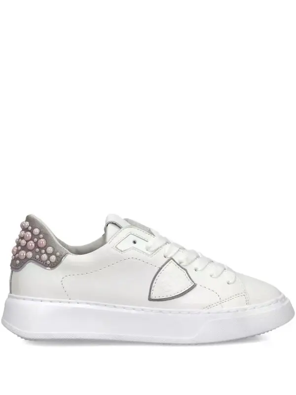 Philippe Model Temple Sneakers - White