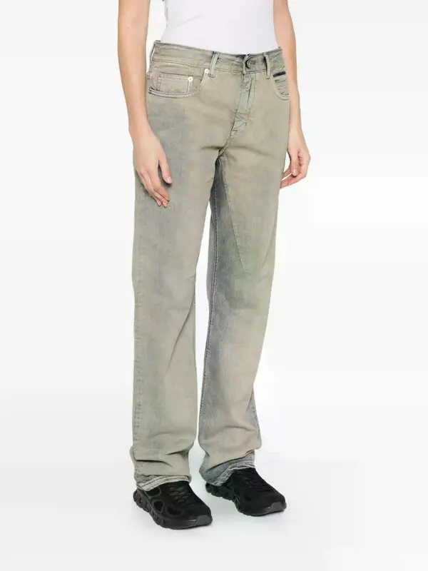 Rick Owens Faded Five-pocket Jeans