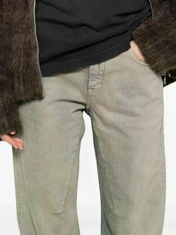 Rick Owens Faded Five-pocket Jeans