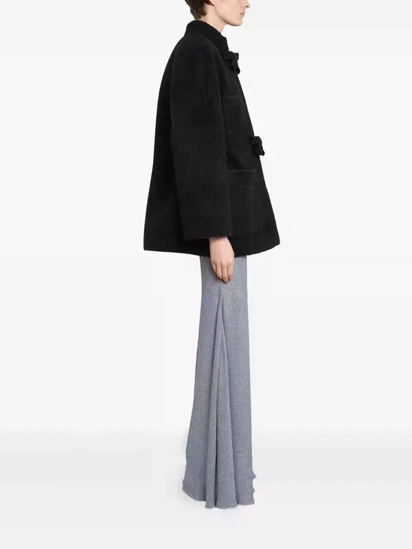 Giambattista Valli Bow-detailed Patch-pocket Coat